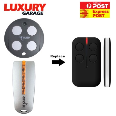 Mhouse/MyHouse Door Gate Remote Control Compatible TX4 TX3 GTX4 433 ...