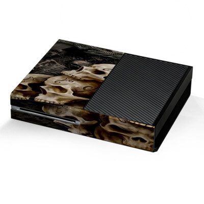 Xbox One Console Skins Decal Wrap ONLY - Wicked Skulls Tattooed | eBay
