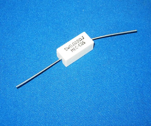 0.022 Ohm 5W Axial Ceramic Resistor (PACK OF 5) | eBay