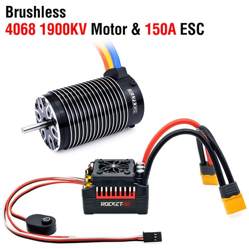 Rocket 4092 4082 4068 Brushless Motor 120A 150A ESC Combo for 1/8 RC ...