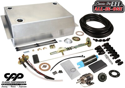 1967-72 Chevy C10 GMC Fuel Injection EFI Aluminum Gas Tank Kit Bed Fill ...