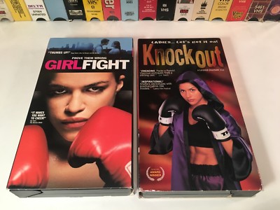 Knockout & Girlfight Boxing Drama VHS Lot of 2 Sophia Adella Hernandez | eBay