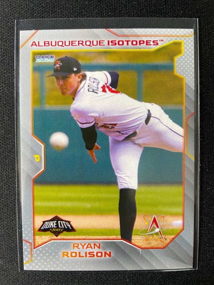 2025 Choice Albuquerque Isotopes Team Set (Rockies) You Pick Free ...