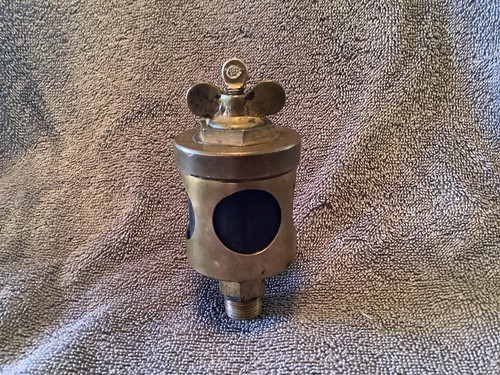 Antique NEVER FAIL NO 3 Brass ROD OILER Hit Miss Gas Engine Motor ...