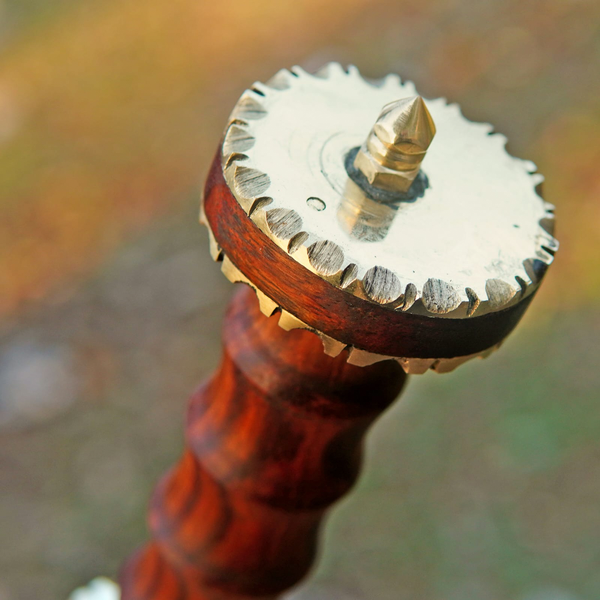 Roman Gladius Sword, Handmade Damascus Steel Sword with Rosewood Handle ...