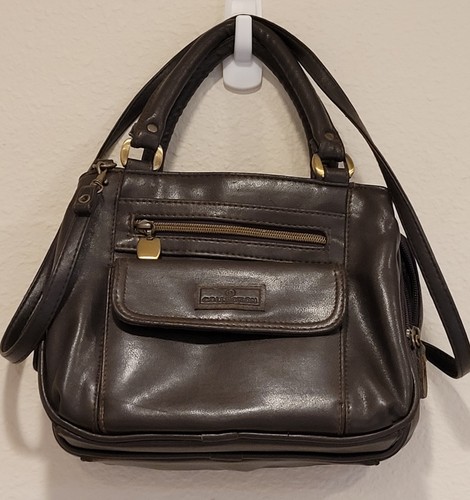 Collection Brand Women's Brown Faux Leather Purse. Tons Of Pockets ...