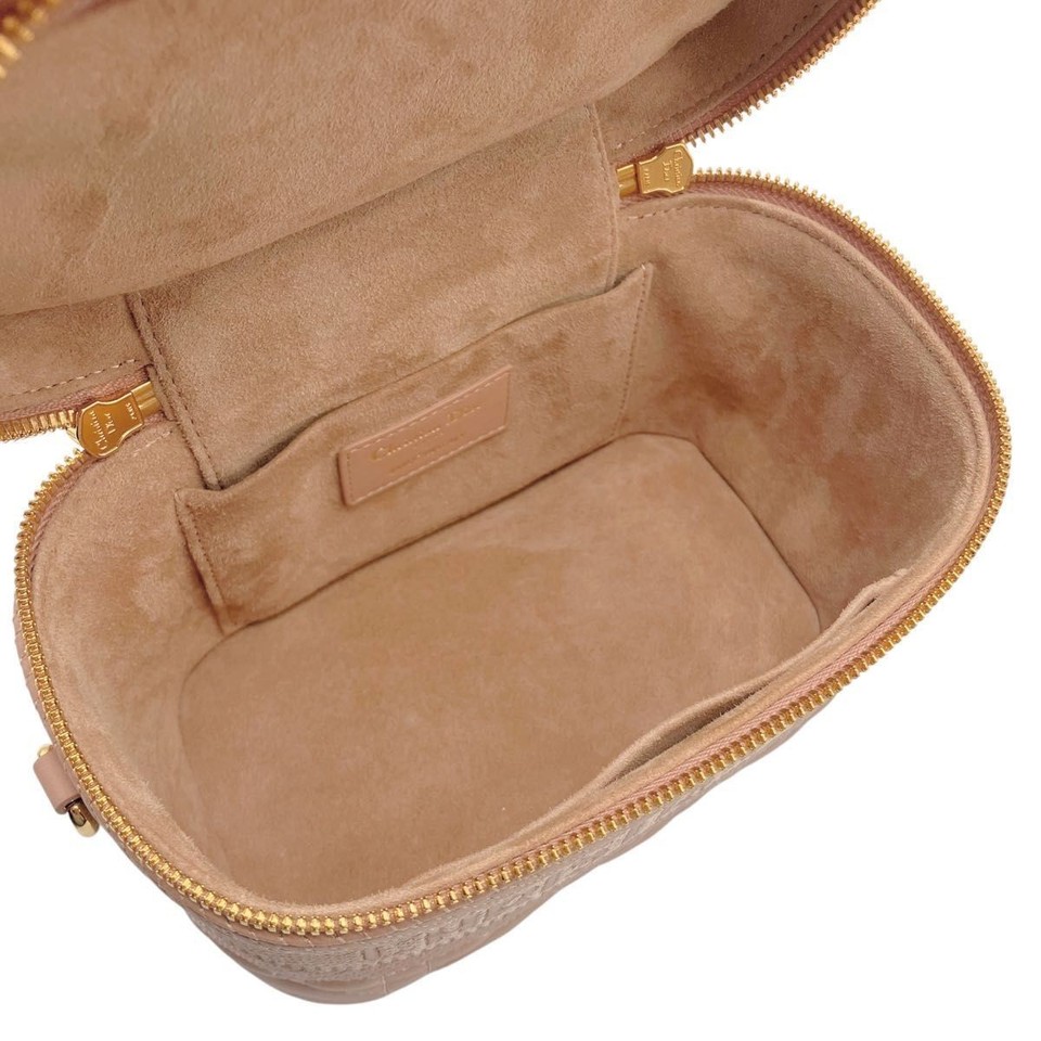 Dior Small Camper Vanity Bag Rosa Beige Travel 2 Vie Tracolla Usata dal ...