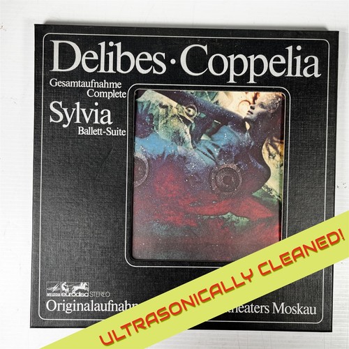 Delibes Gesamtaufnahme Complete Coppelia Sylvia Ballet Suite 1976 85960 XDK | eBay Australia