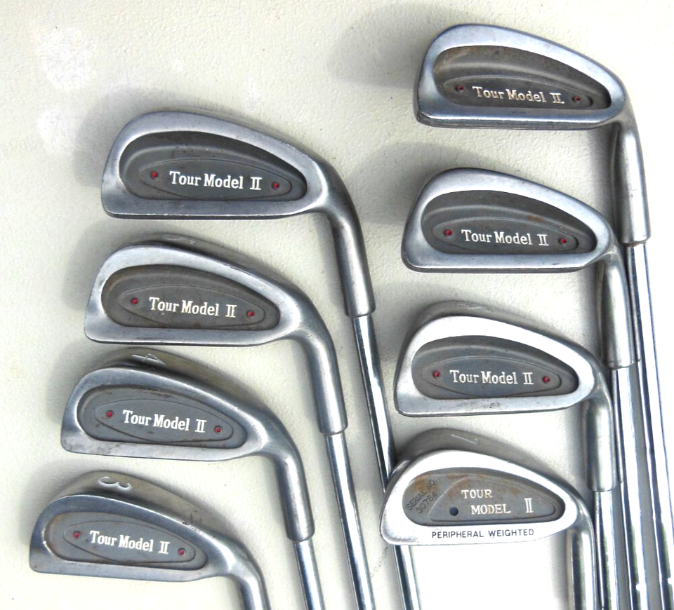 Tour Model II Irons Set (3-PW) Stiff Apollo Steel Shafts Std Length M ...