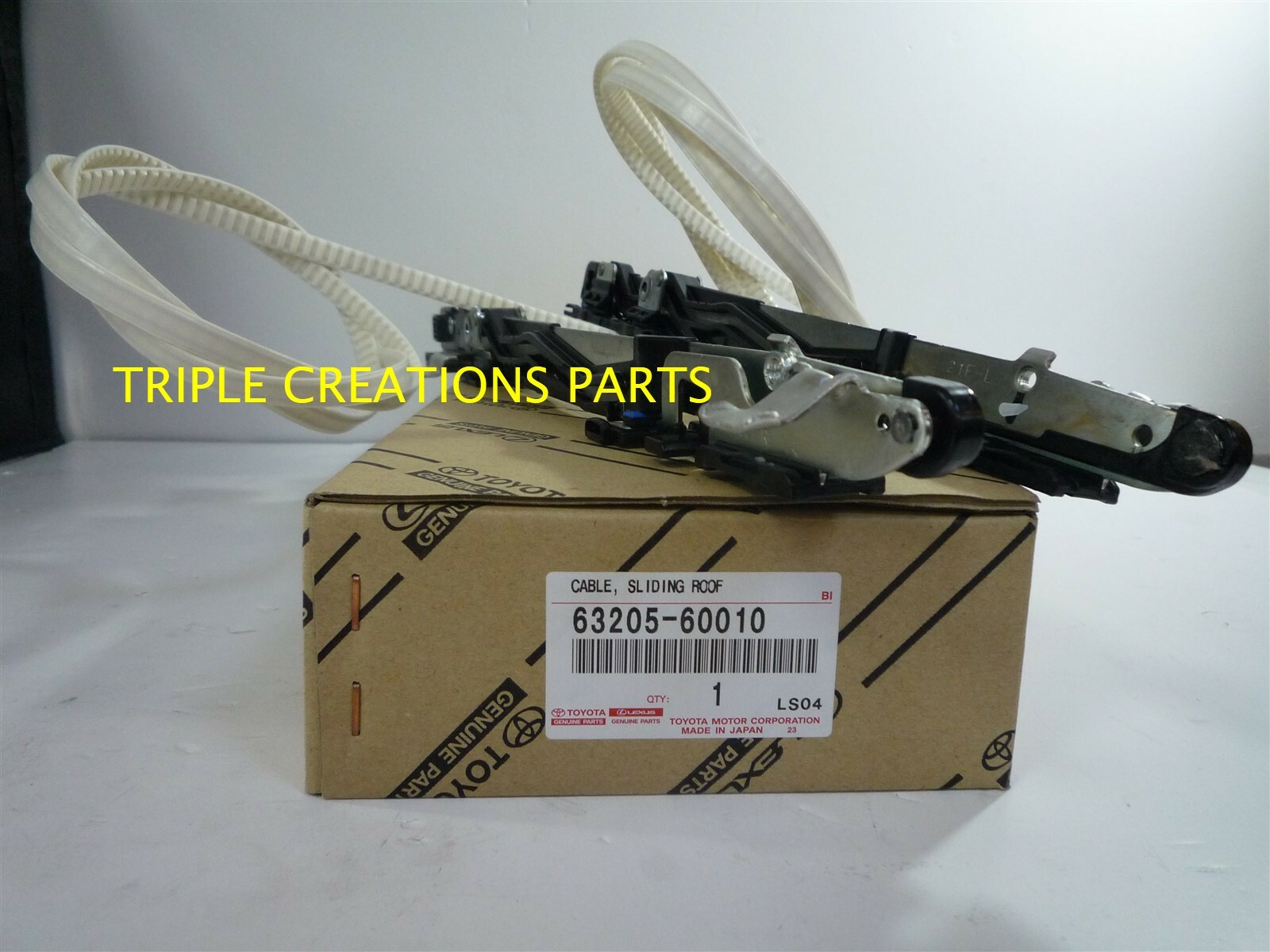 Genuine Toyota 63205-60010 CABLE SUB-ASSY, SLIDING ROOF DRIVE ...