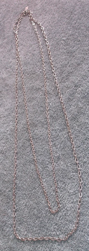 Vintage Sarah Cov. Double Strand Silvertone Chains Necklace ~ 30 1/2 ...