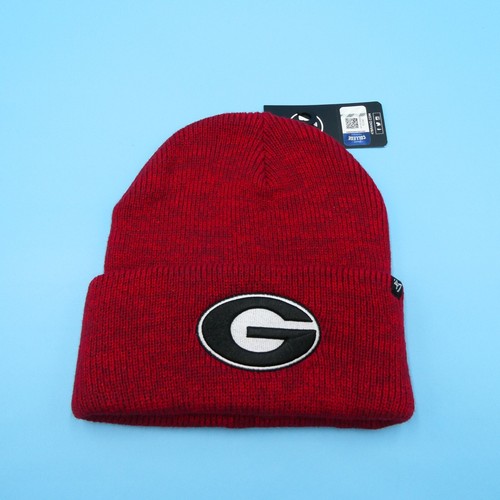 '47 Brand Georgia Bulldogs Winter Hat Mens Red Knit Beanie Cap NCAA ...
