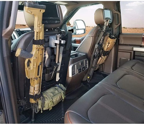Tactical Rigid MOLLE Panel Car Vehicle Truck Seat Back hunting Storage ...