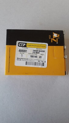 NEW THRUST BEARING MAIN STD 4W8091 CAT Aftermarket CTP | eBay