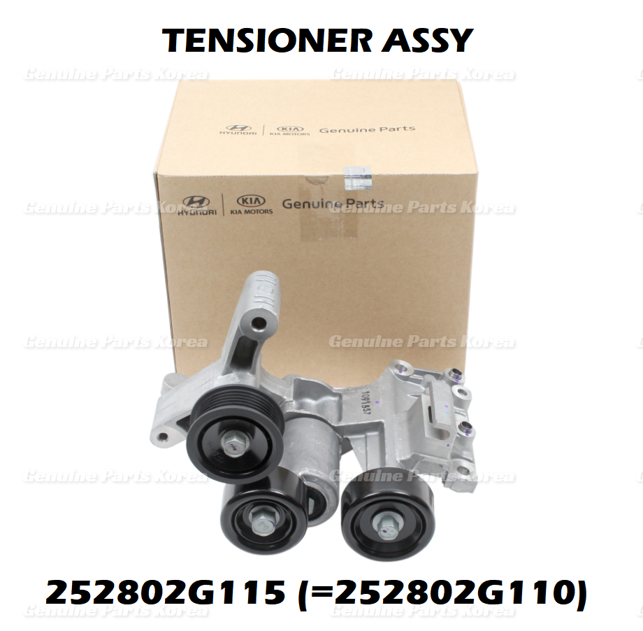 ⭐Genuine⭐ Belt Tensioner 252802G115 (=252802G110) for Hyundai Kia 2010 ...