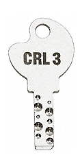 CRL 01PKEY3 Replacement Key #3 for 03P Series Deluxe Slip-On Plunger ...