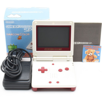 Nintendo Gameboy Advance GBA SP Console Famicom Color w/Box Mario ...