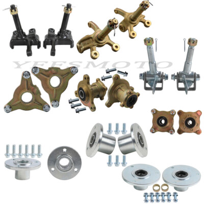 Front Rear Wheel Hub Steering Spindle Knuckle for ATV Quad 4Wheeler ...