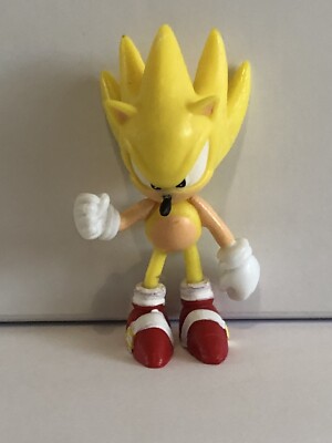 Super Sonic Figure - Sonic the Hedgehog Sega - 2.5" Tall | eBay UK
