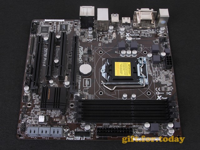 ASRock Technology Z87m Pro4 Z87 LGA 1150 Intel HDMI DVI VGA Usb3.1 ...