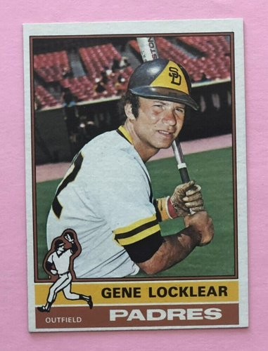 1976 Topps #447 Gene Locklear San Diego Padres EXMT-NM | eBay