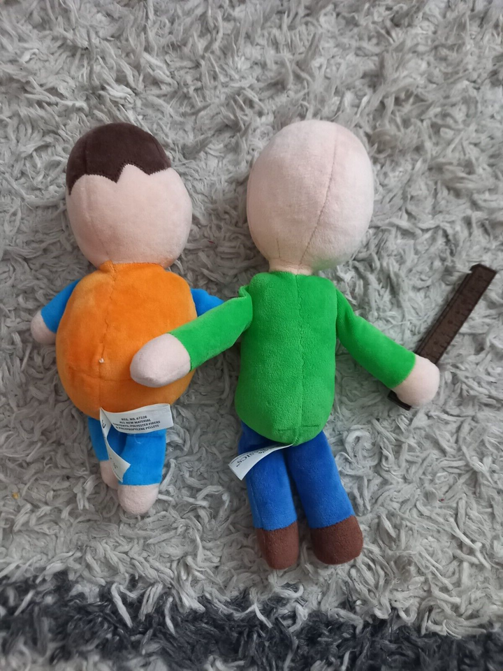 baldi basics plush bundle angry baldi and bully plush toys duo | eBay UK