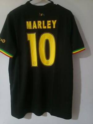 Bob Marley #10 Black Reggae Jersey (XL) | eBay