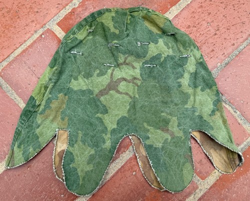 1966 Vietnam US Army USMC Mitchell Pattern Camo Helmet Cover | eBay