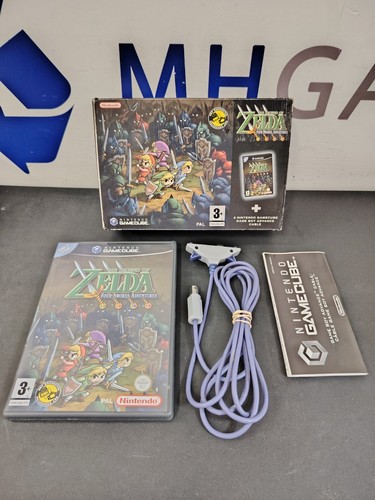 Nintendo Gamecube Legend of Zelda: Four Swords + Cable ★ PAL | eBay