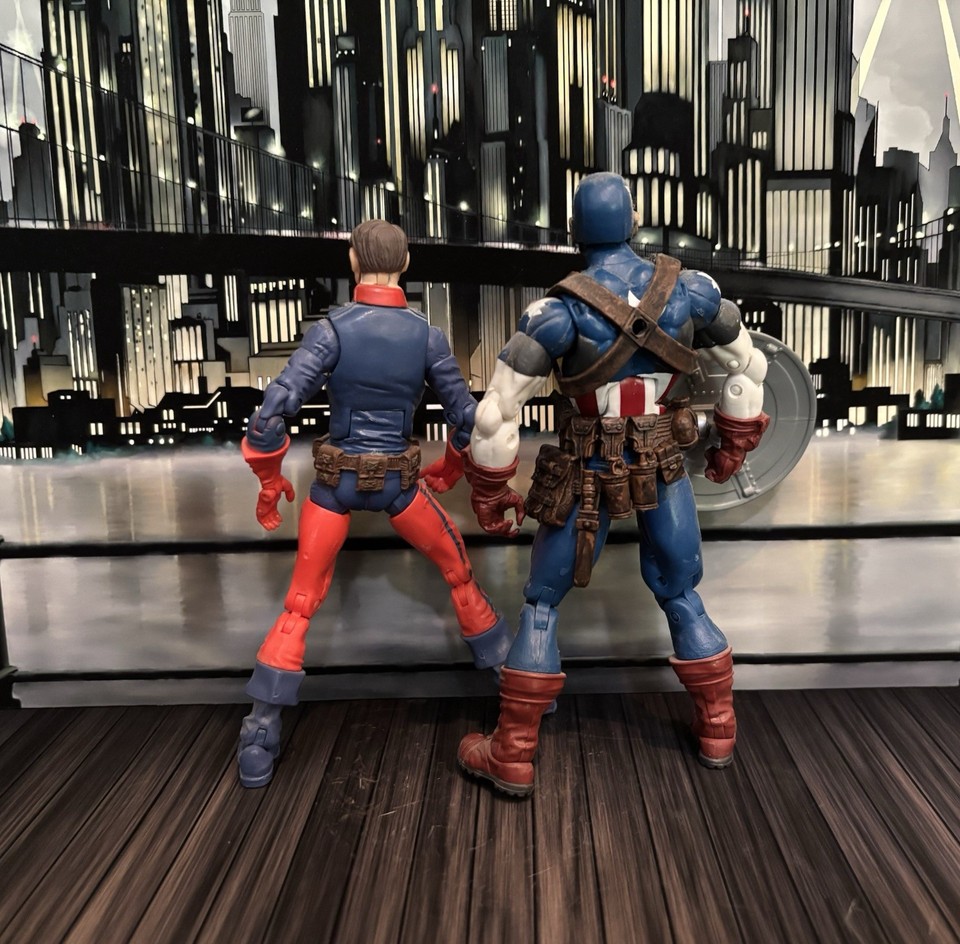 Marvel Legends Captain America and Bucky Action Figures. 6” Scale | eBay