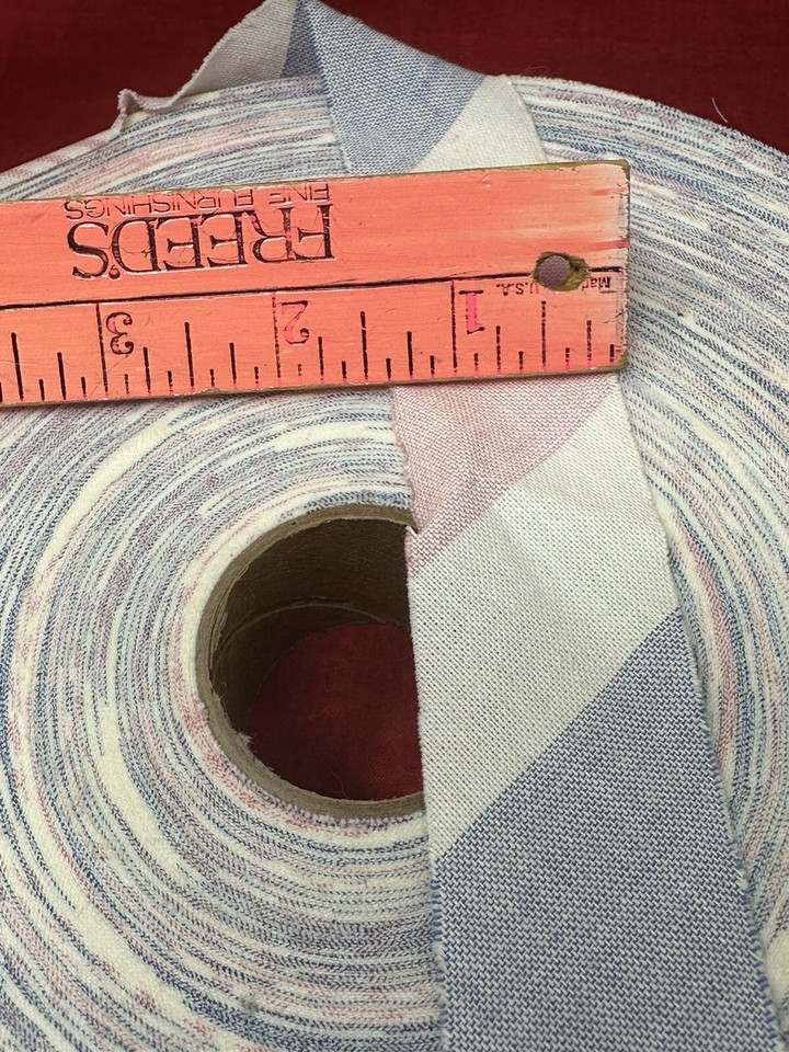 NEW 165 Yards x 1 5/16" Pre-Cut Fabric Strip Rag Scrap Braided Rope Rug ...