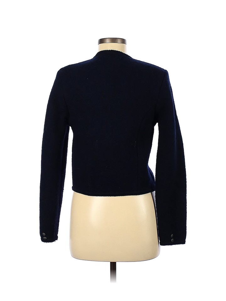 Carroll Reed Women Black Wool Cardigan 6 | eBay