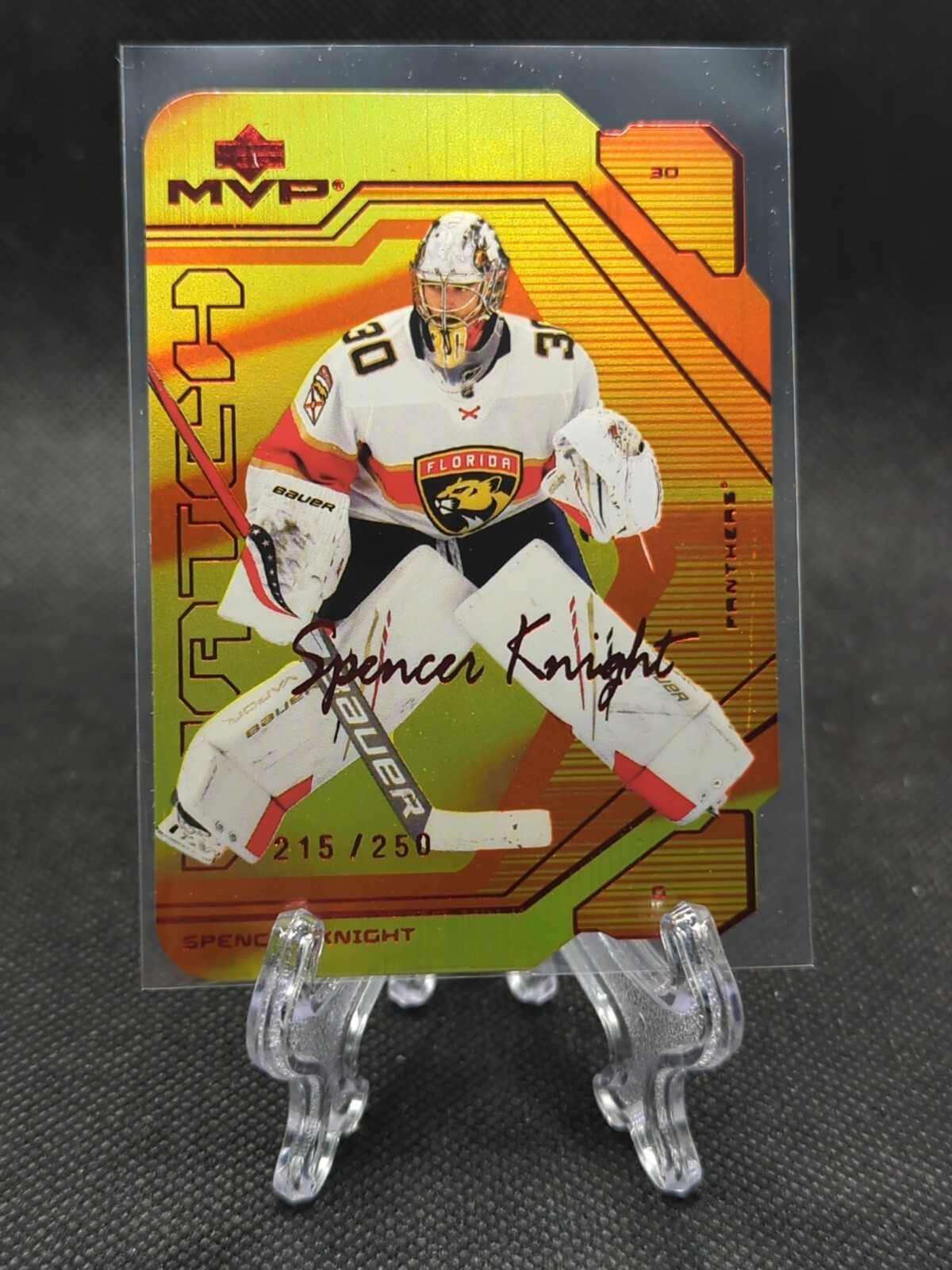 2021-22 Upper Deck MVP Colors and Contours /250 Spencer Knight #96 ...