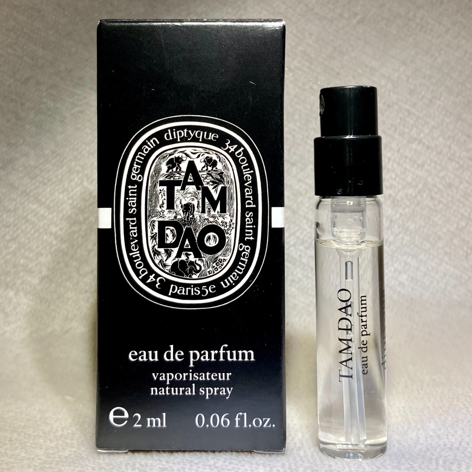 Diptyque Tam Dao Eau de Parfum EDP Sample Spray .06oz, 2ml New in Box ...