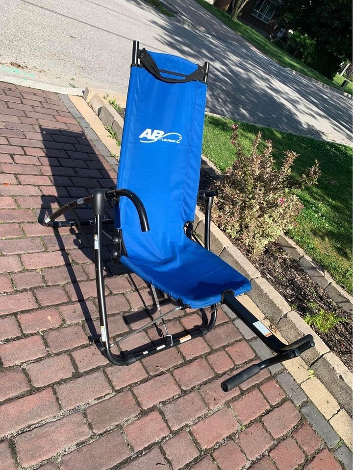 AB Lounge 2 Abdominal Workout Lounger Chair Fitness And Exercise ...