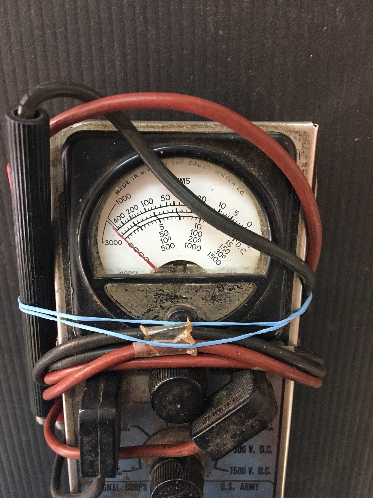 Multimeter Triumph Mfg Usa Army Depot Signal Corps Field Use E47 | eBay