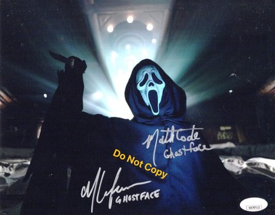 MATHIEU CODERRE & MAX LAFERRIERE signed 8x10 Photo SCREAM VI 6 ...