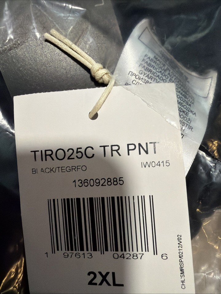 New adidas Tiro 25 Competition Training Soccer Tapered Pant IW0415 Men ...