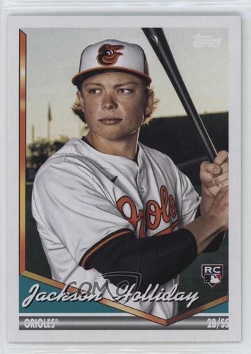 2024 Topps Archives 1994 Topps Image Variation Jackson Holliday #293 ...