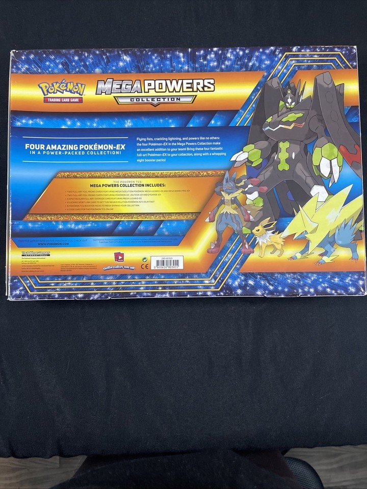 Pokemon TCG - Mega Powers Collection Box - M Lucario Promo - Factory ...