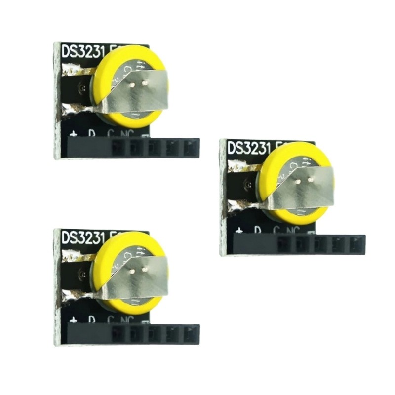 DS3231 CR2032 Holder Temperature Compensated Real Time Clock Module 12C ...