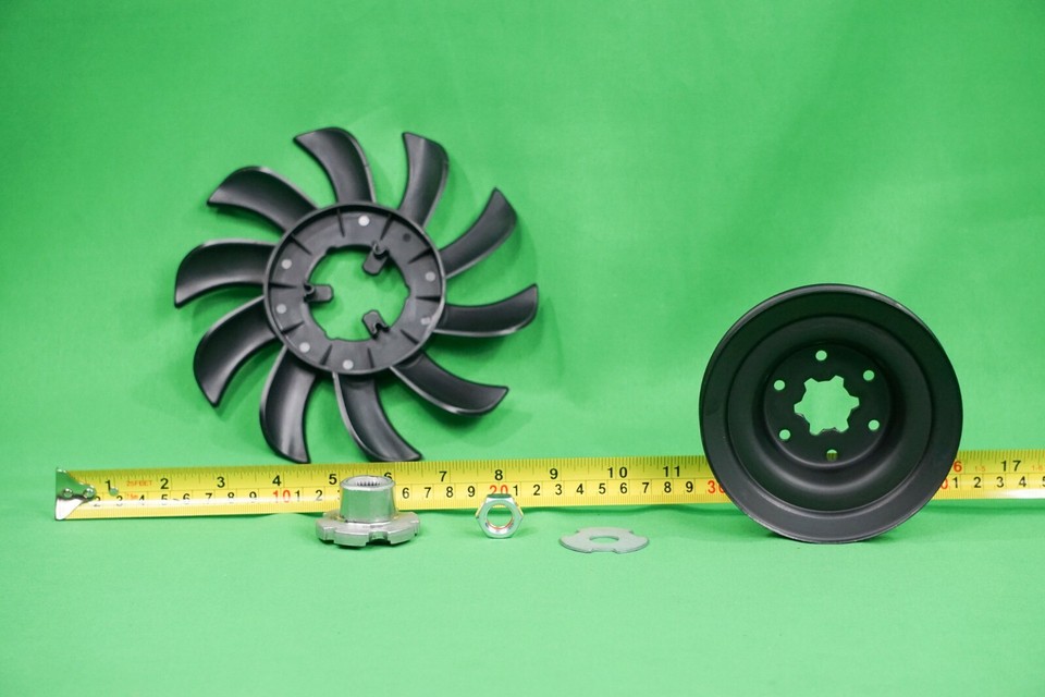 Hydro Gear 72134 Genuine OEM Fan Pulley Kit Hydro Transmission Hustler ...