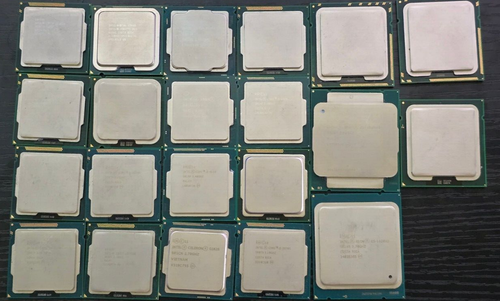 21 Assorted Intel CPU lot Working - I3/i5/Celeron/Xeon | eBay