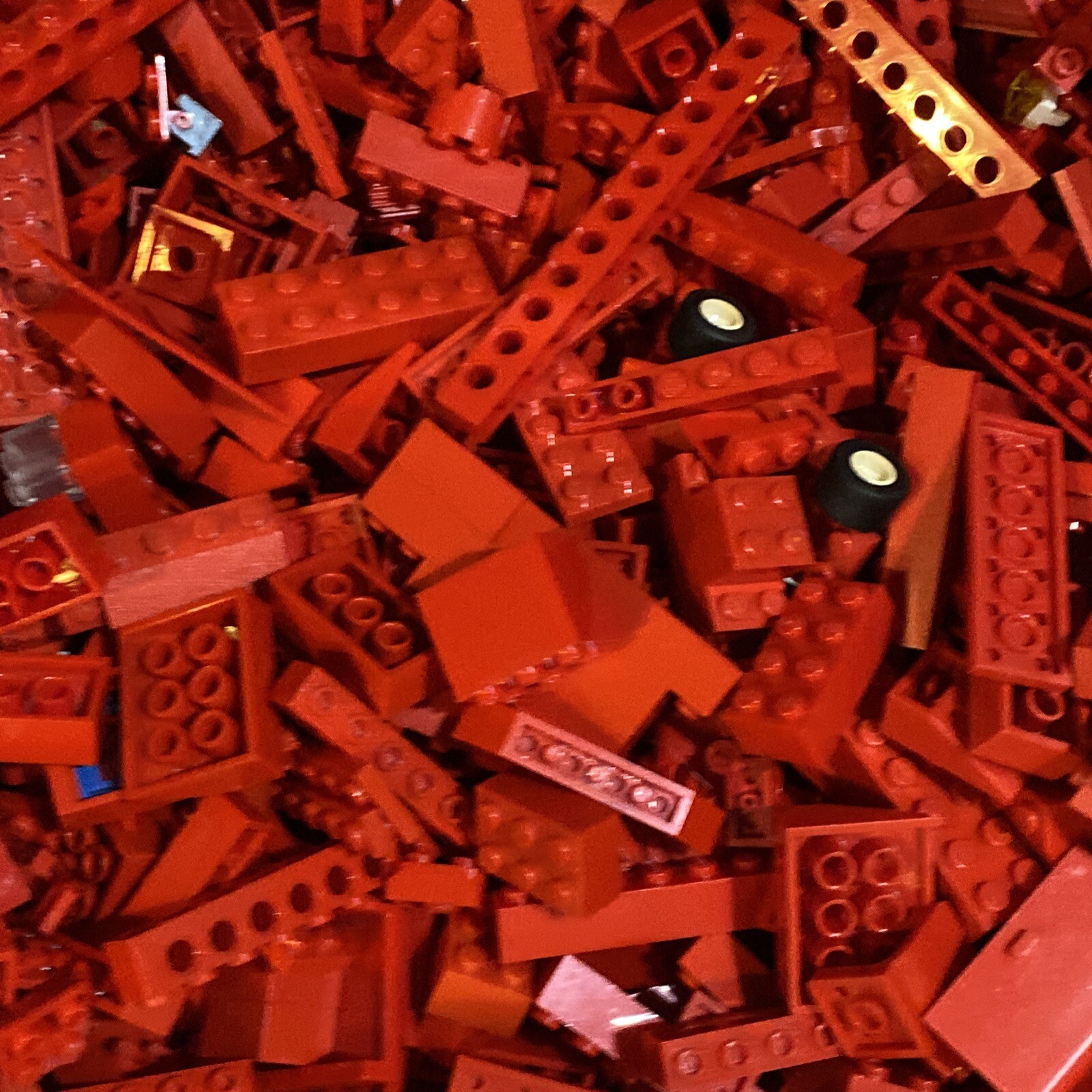 Red Lego Background