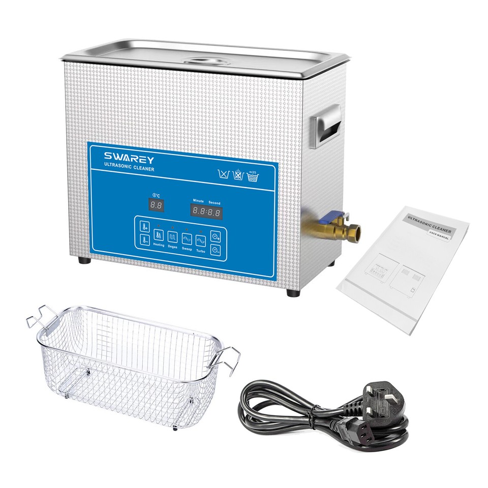 Professional 0.5-6L Ultrasonic Cleaner Device Jewellery Coins Cleaning ...