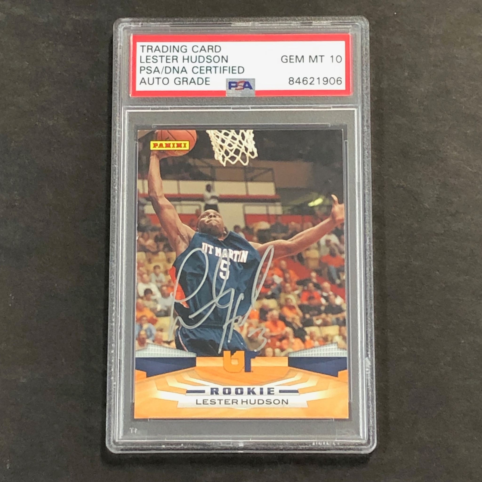 2009-10 Panini #348 Lester Hudson Signed Card AUTO 10 PSA Slabbed | eBay