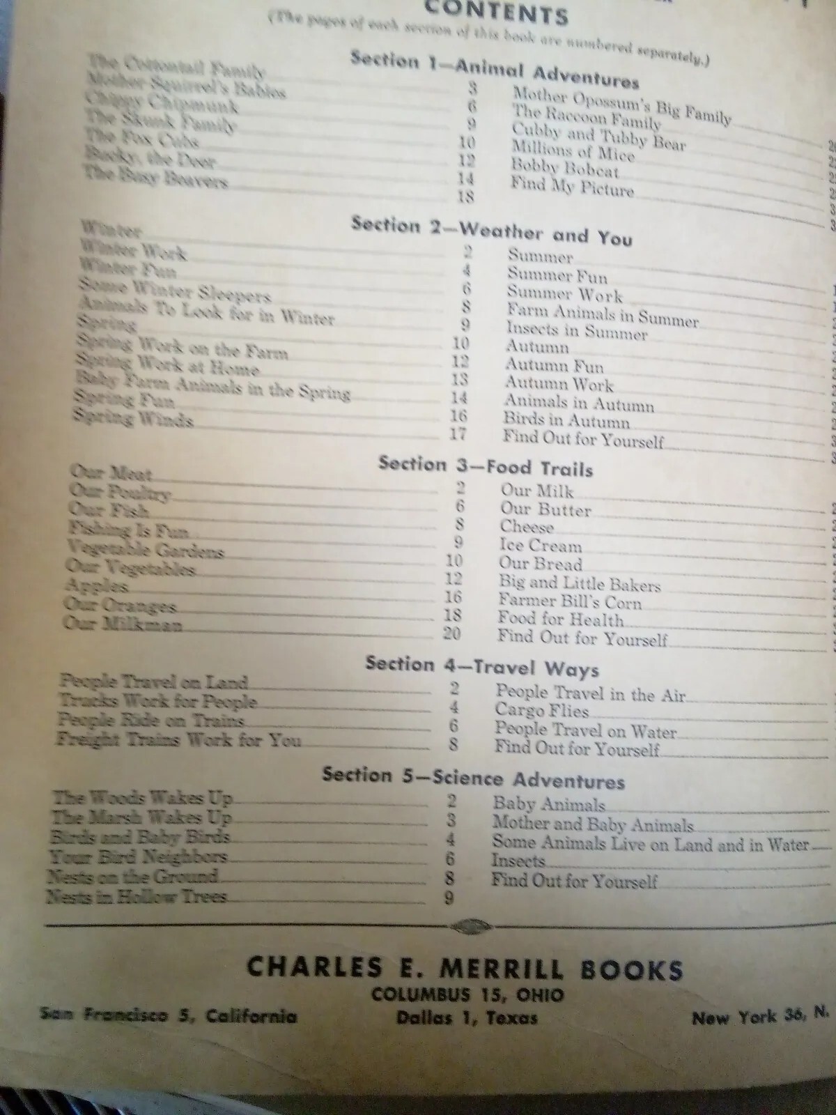 Vintage 1957 "Reading Adventures" Book A by Charles E. Merrill Books | eBay