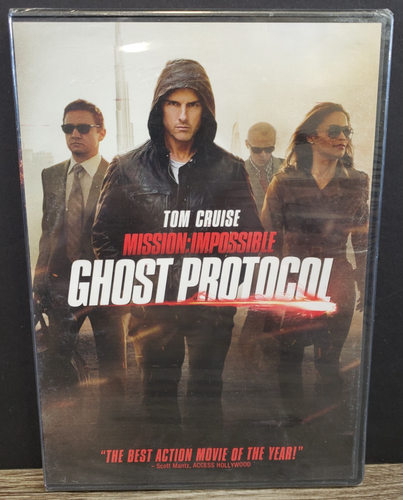 Mission: Impossible Ghost Protocol (DVD, 2011) TOM CRUISE RENNER NEW ...