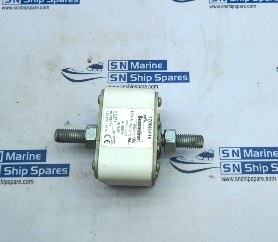 Cooper Bussmann 170M6416 Fuse 1250A 700V 3BN/50 | eBay Australia