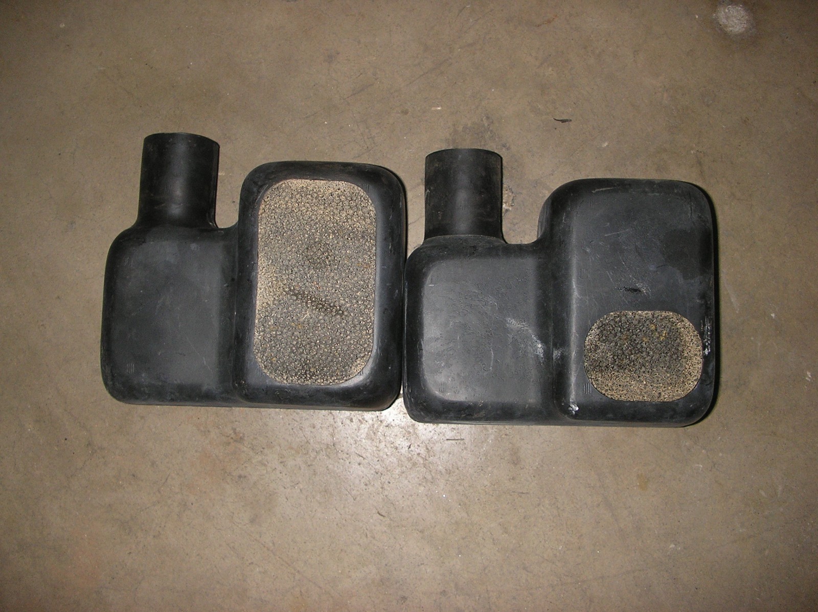 POLARIS RANGER 4X4 500 #56 AIR INTAKE BAFFLES ENDS SET OF 2 | eBay